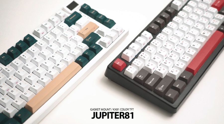 Saru Jupiter Kx 81 Wireless สวยโดนใจ คีย์บอร์ดยุคใหม่พร้อมจอ